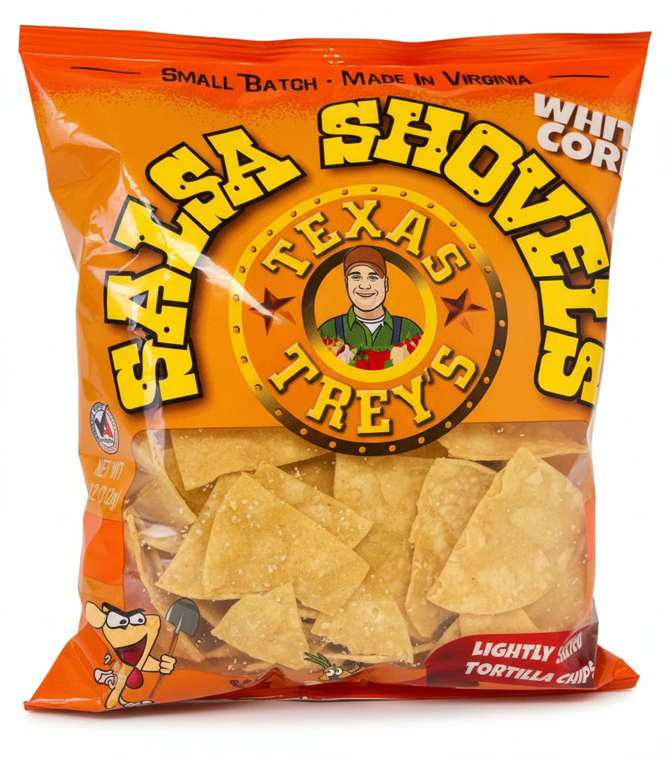 Texas Trey's: Thick n' Crunchy, White corn tortilla chips – Texas Trey ...